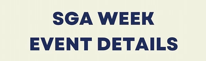 Student Government Association Week - Events | The Blue Hen Family Hub