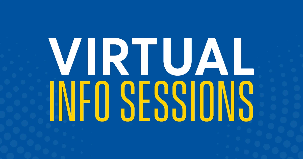 Upcoming Virtual Information Sessions - July | The Blue Hen Family Hub