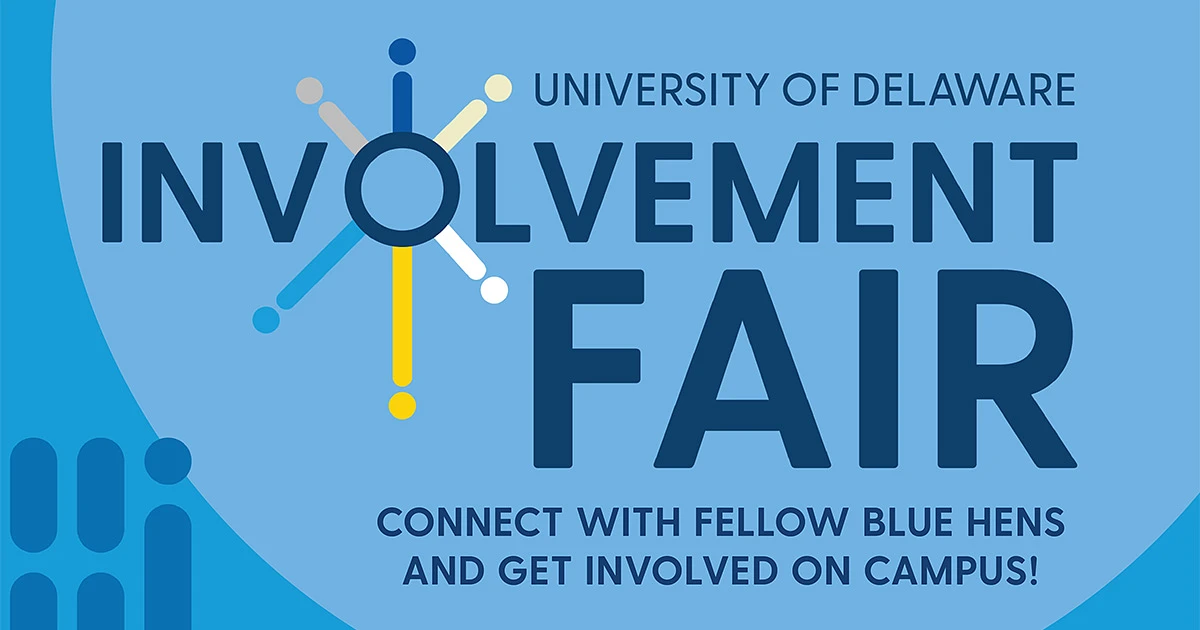 Save the Date! Fall 2022 Involvement Fair | The Blue Hen Family Hub