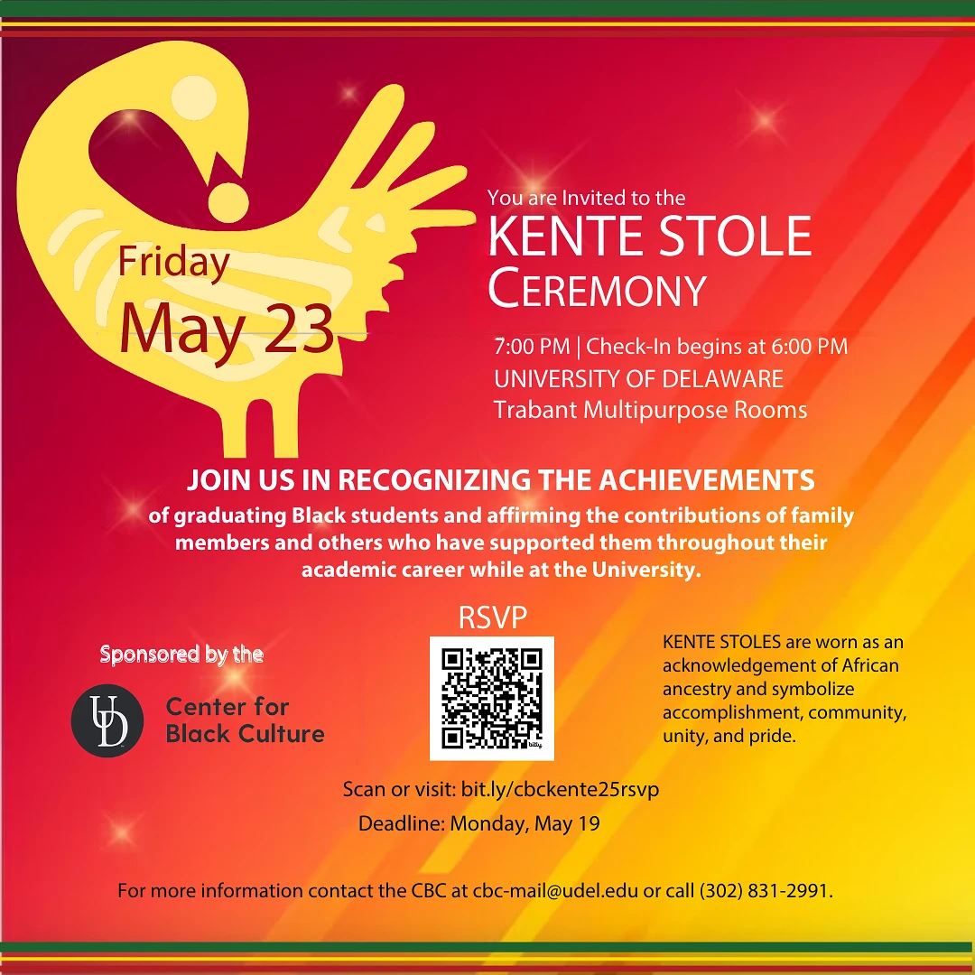 Kente Stole Ceremony | The Blue Hen Family Hub